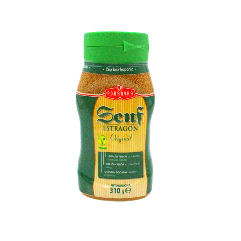 Senf estragon squeeze 310g Podravka - PointStore