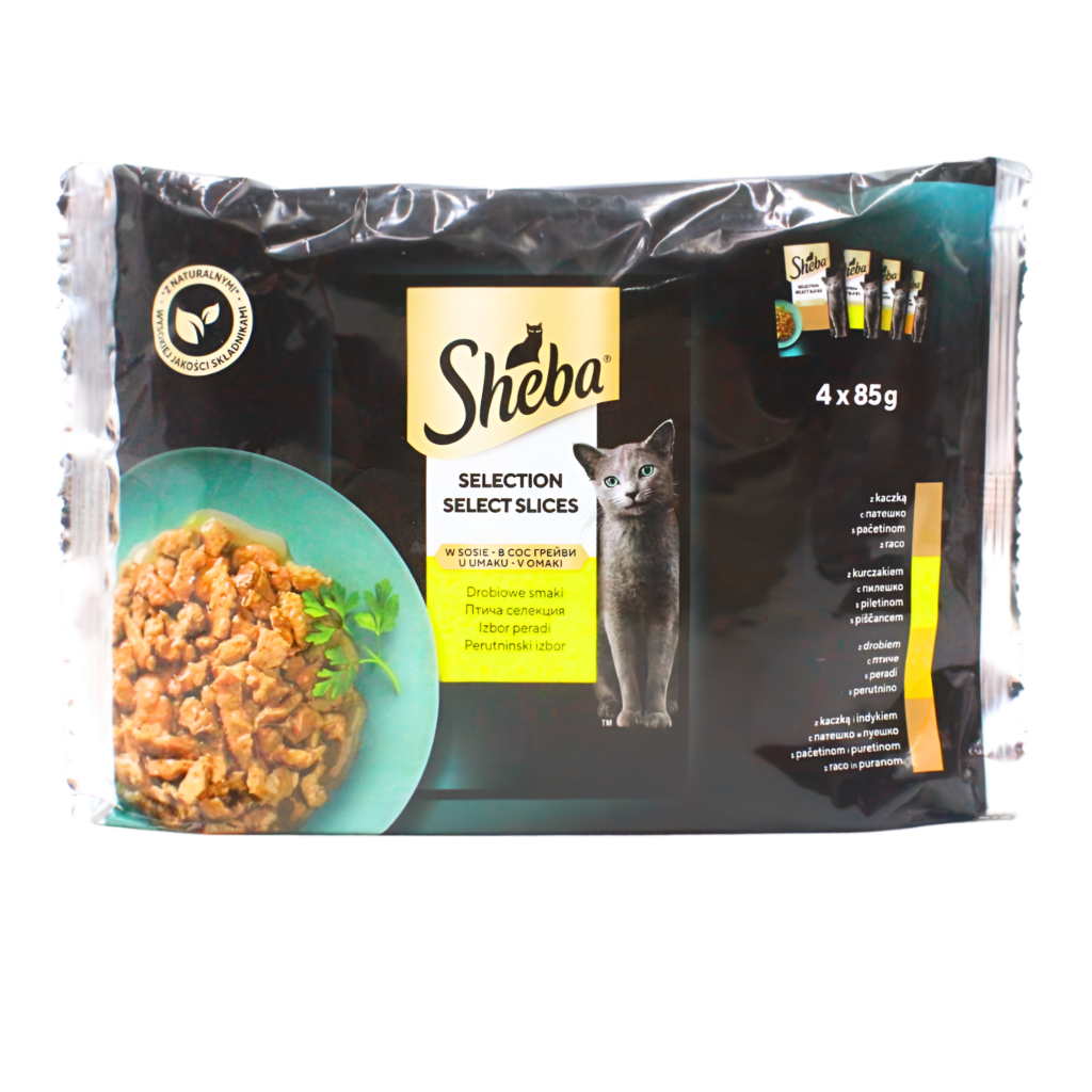 Sheba potpuna hrana za odrasle mačke 4/1,340g - PointStore