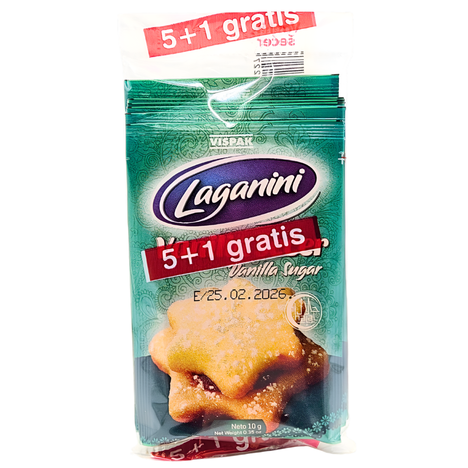 Vanilin šećer Laganini 12 g 5+1 Vispak - PointStore